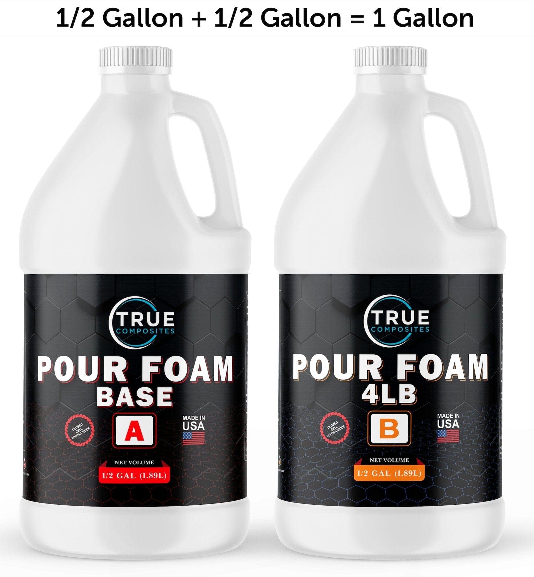 Liquid Urethane Pour Foam - 4 Lb Density - TRUE COMPOSITES